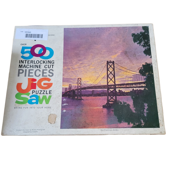 Western Publishing | Toys | Vintage Nos 75 Pc Jigsaw Puzzle Lot Of 5 ...